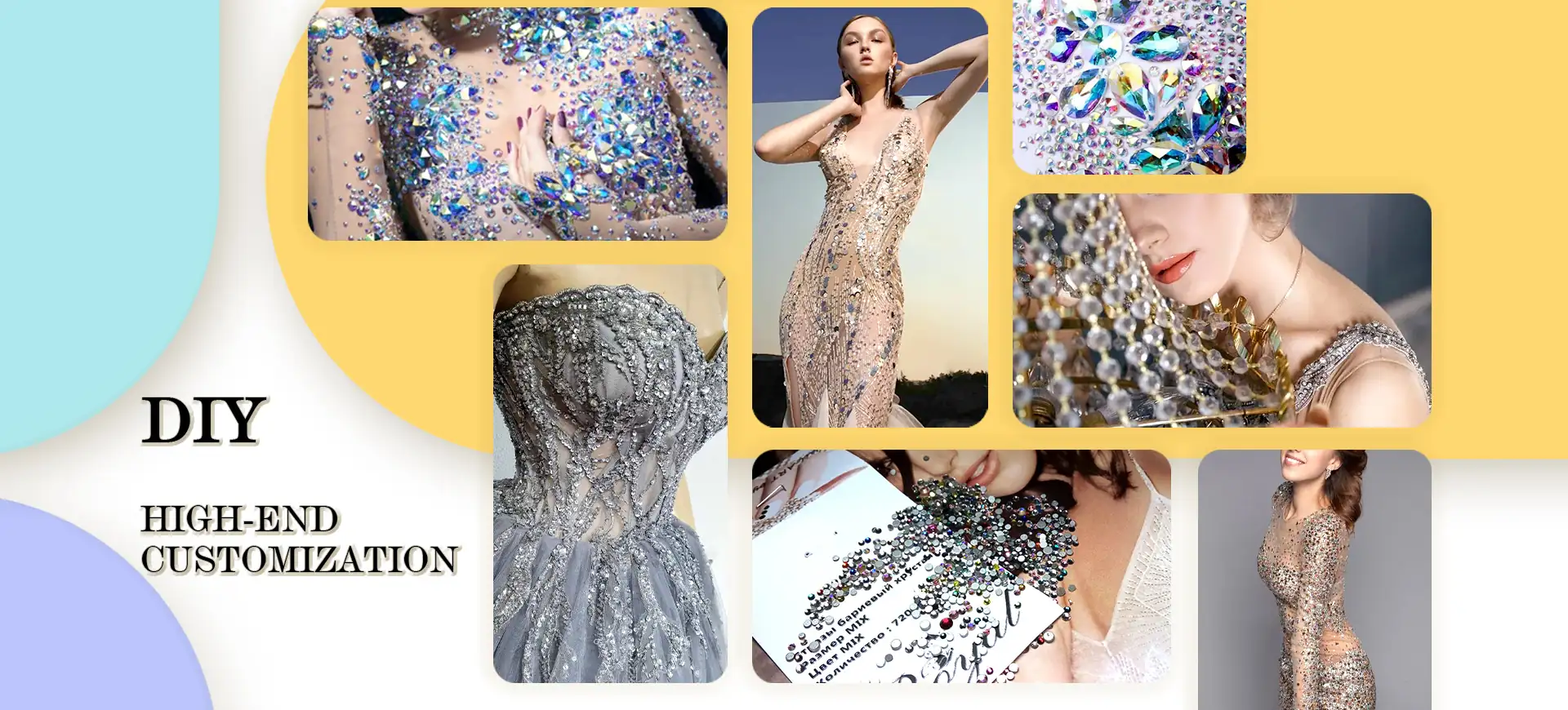 Garment accessories ; hot fix tape; hot fix transfer ;rhinestone motifs ...